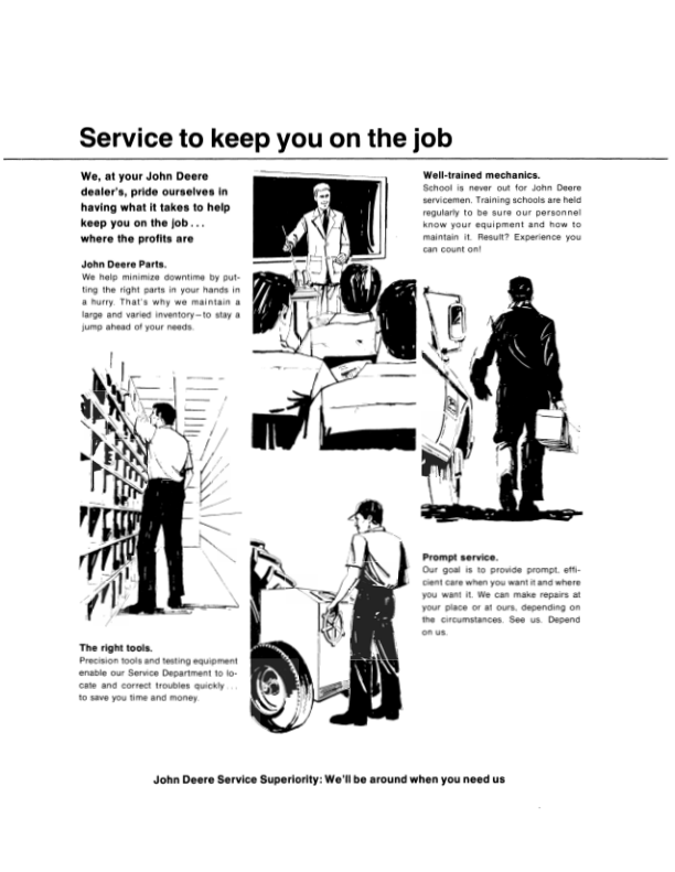 John Deere 760A Scrapers Operator's Manuals (OMT46855)