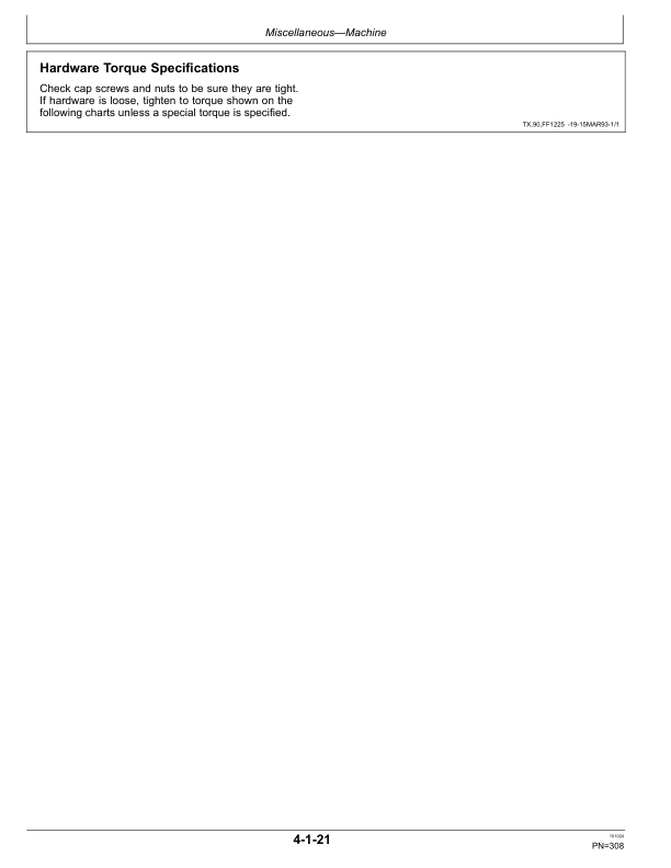 John Deere 644 X Loaders Operator's Manuals (OMT483921X019)