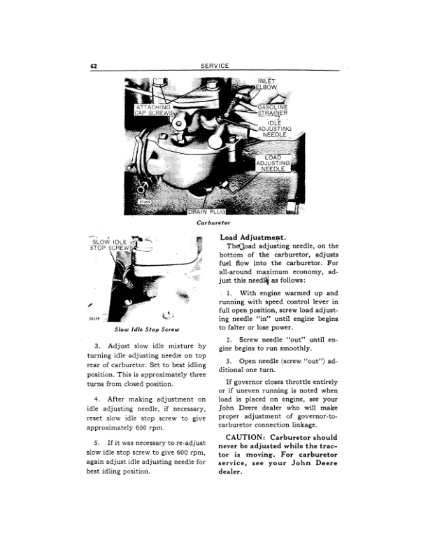 John Deere 430 Hi-Crop & Special Tractors Operator's Manual (OMT61558)