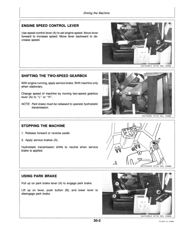 John Deere 643 Wheeled Feller Bunchers Operator's Manuals (OMT84415)