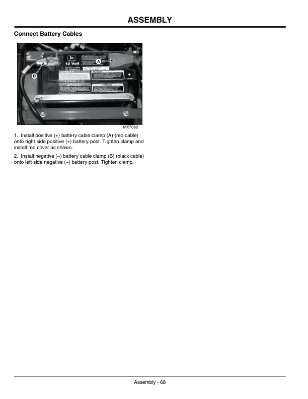 John Deere Front Mower 1420, 1435, 1445 & 1565 Operator's Manual ...