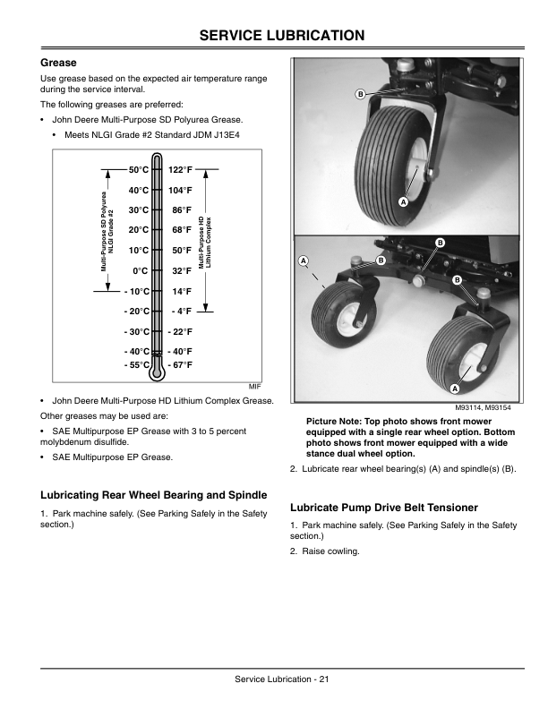 John Deere F687 ZTrak Front Mower (010001-) Operator's Manual (OMTCU15769)