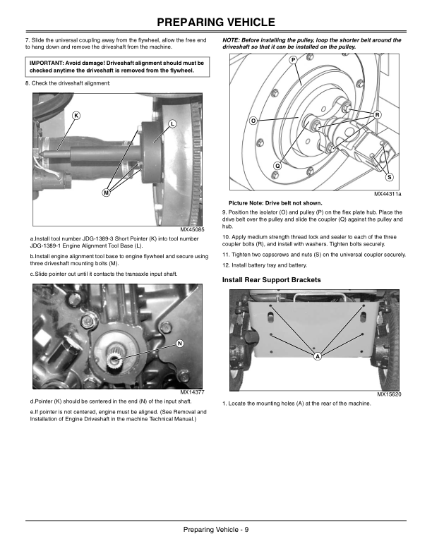 John Deere 600 Liter High Dump Material Collection System Operator's ...