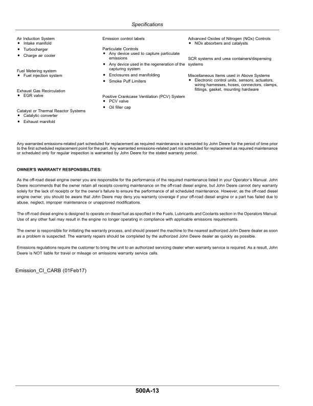 John Deere 9RT Tractors (925011-) (North American) Operator's Manual ...