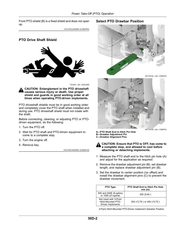 John Deere 5105ML, 5120ML, 5130ML Cab Series (FT4) Tractors (November ...