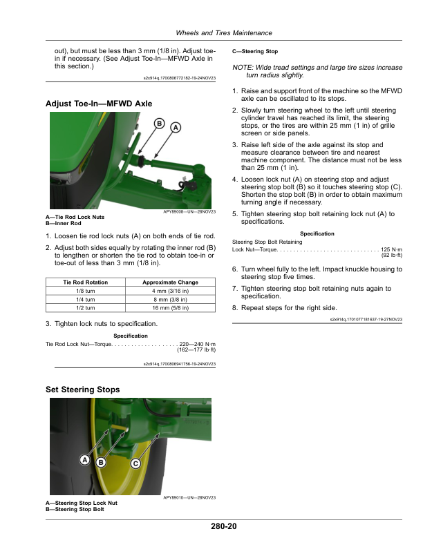 John Deere 5075M, 5095M, 5105M, 5120M, 5130M (Stage V) Tractors ...