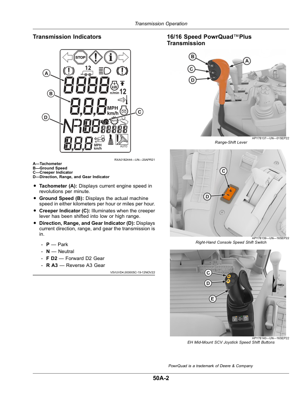 John Deere 5105ML, 5120ML, 5130ML Cab Series (FT4) Tractors (Worldwide ...