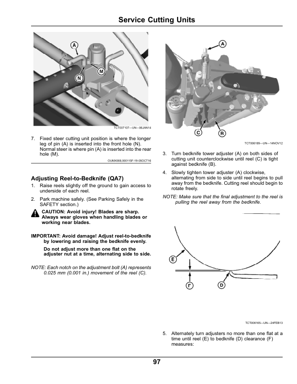 John Deere 7500A, 7700A, 8700A, 8900A PrecisionCut Fairway Mowers ...