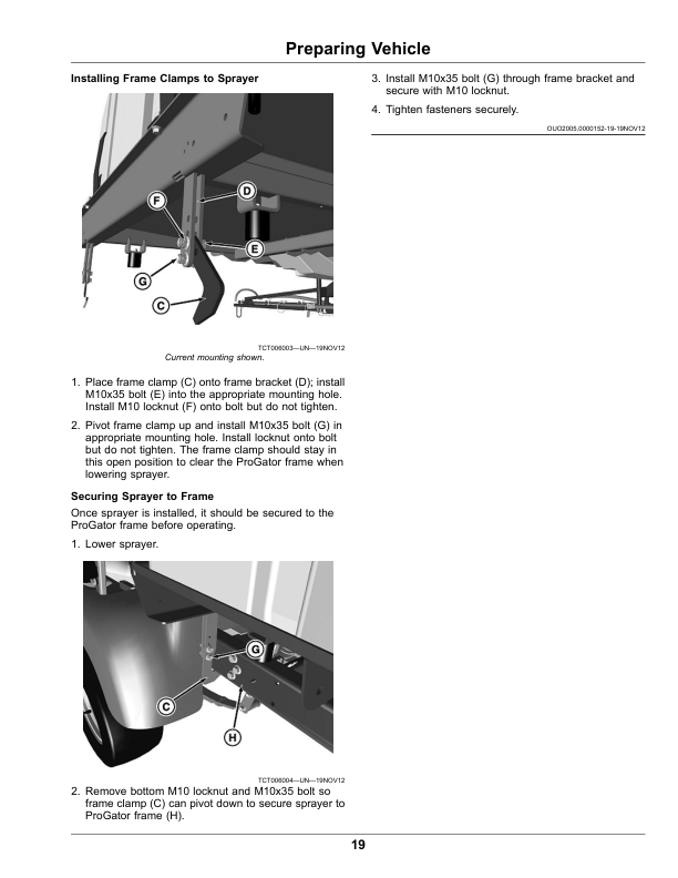 John Deere HD200 SelectSpray Attachment for ProGator Operator's Manual ...