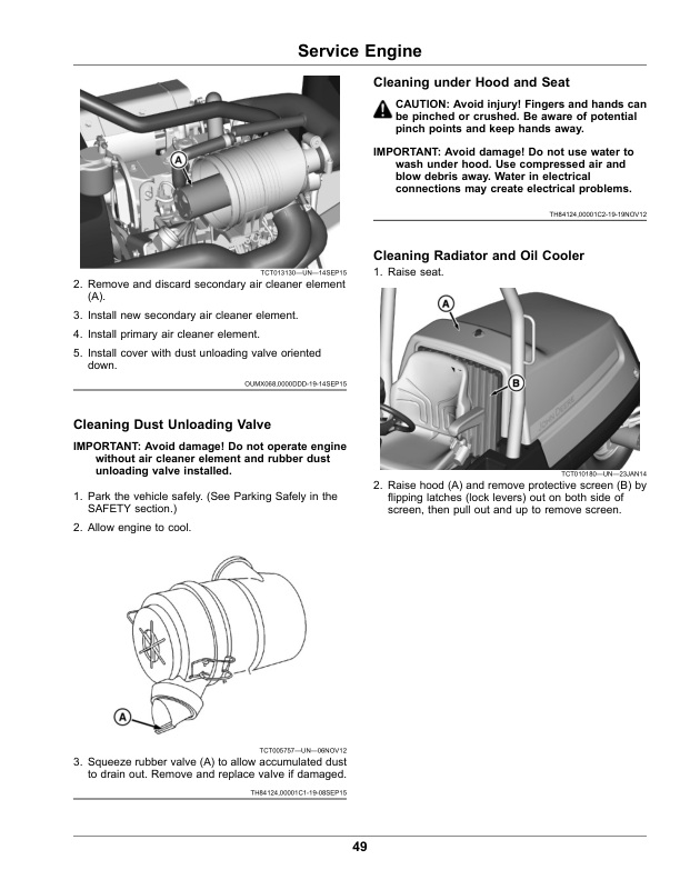 John Deere 7400A TerrainCut Trim, Surrounds Mower (Yanmar 3TNV84T ...