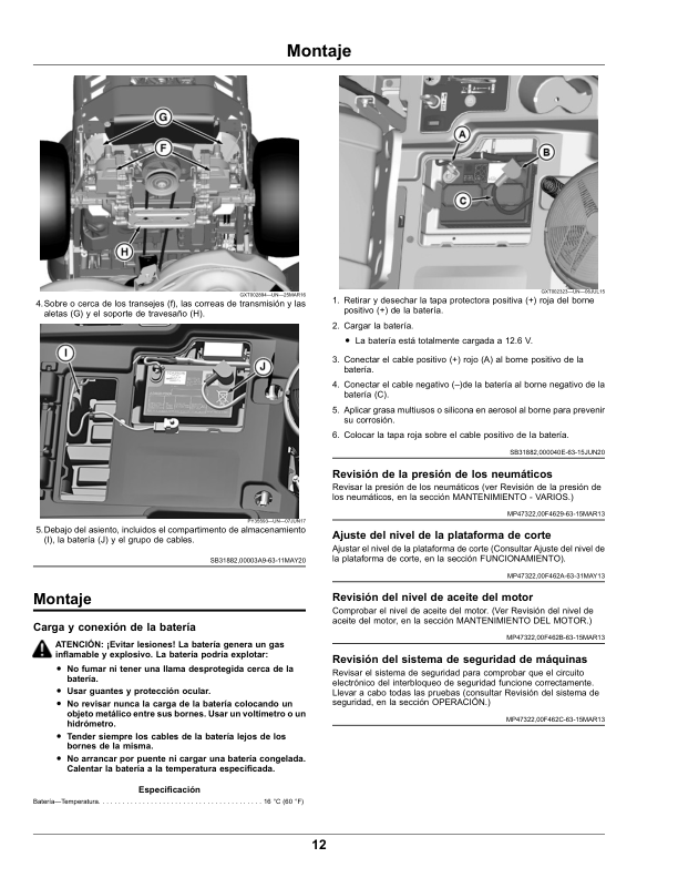 John Deere Z335E, Z345M, Z345R ZTrak (Export Edition) Operator's Manual ...