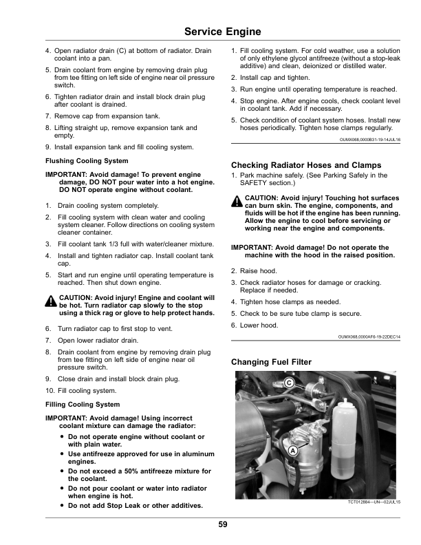 John Deere 9009A TerrainCut Rough Mower (060001-) (North American ...