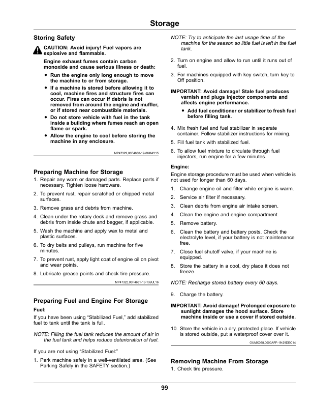 John Deere Wide Area Mower 1600 Series III Turbo (660001-) Operator's ...