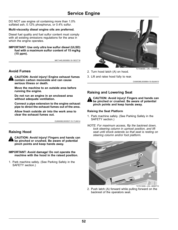 John Deere 7400A TerrainCut Trim, Surrounds Mower (100001-) (North ...