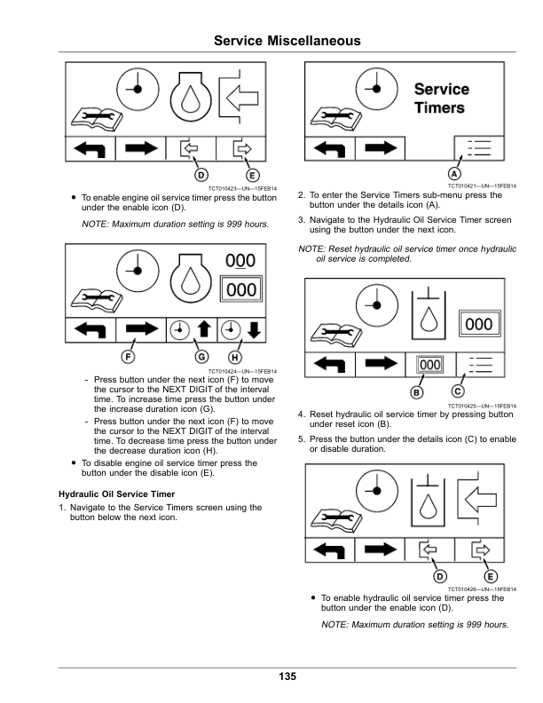 John Deere 7500A, 8000A E-Cut Hybrid (120001-), 7500A, 7700A, 8700A ...