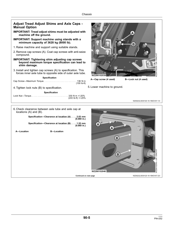 John Deere 5430i Chemical Application Vehicle With Demountable Crop ...