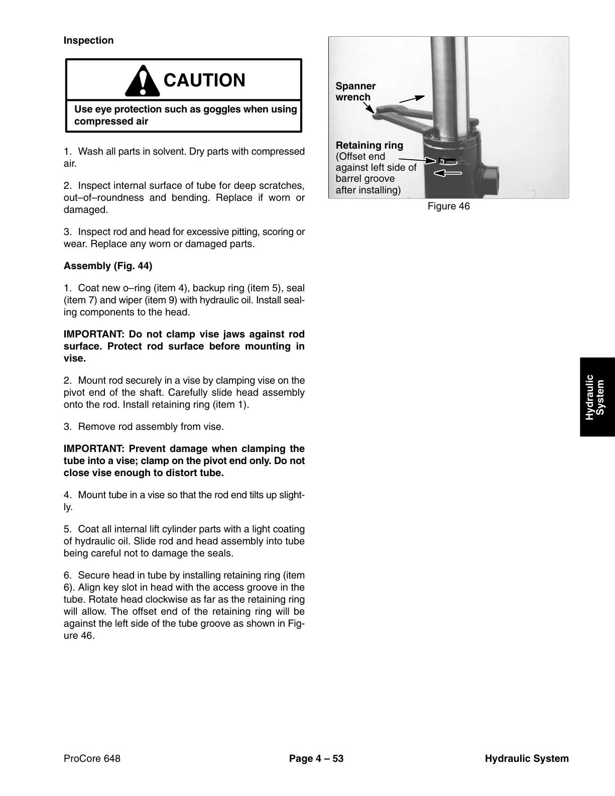 Toro Pro Core 648 Aerator Service Repair Manual