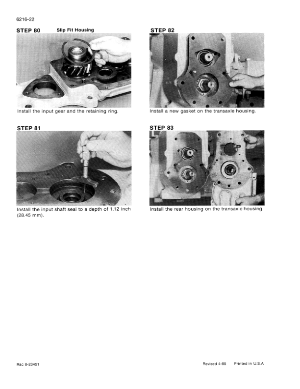 Case 480E, 480E LL Loader Backhoe Service Repair Manual