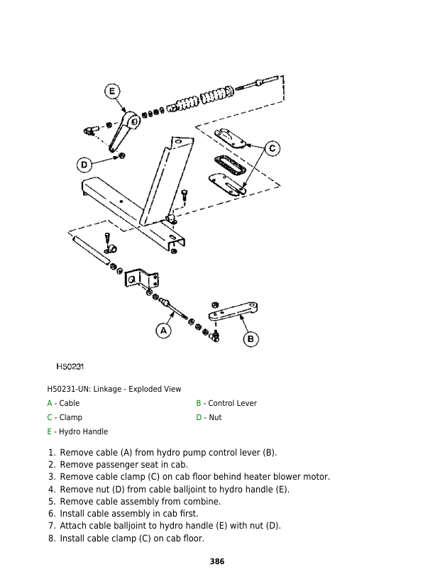 John Deere CTS Combines Repair Technical Manual (TM4521)
