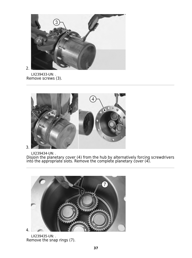 John Deere Three-Piece Front-Wheel Drive Axles 730 up to 755 (M40, M50 ...