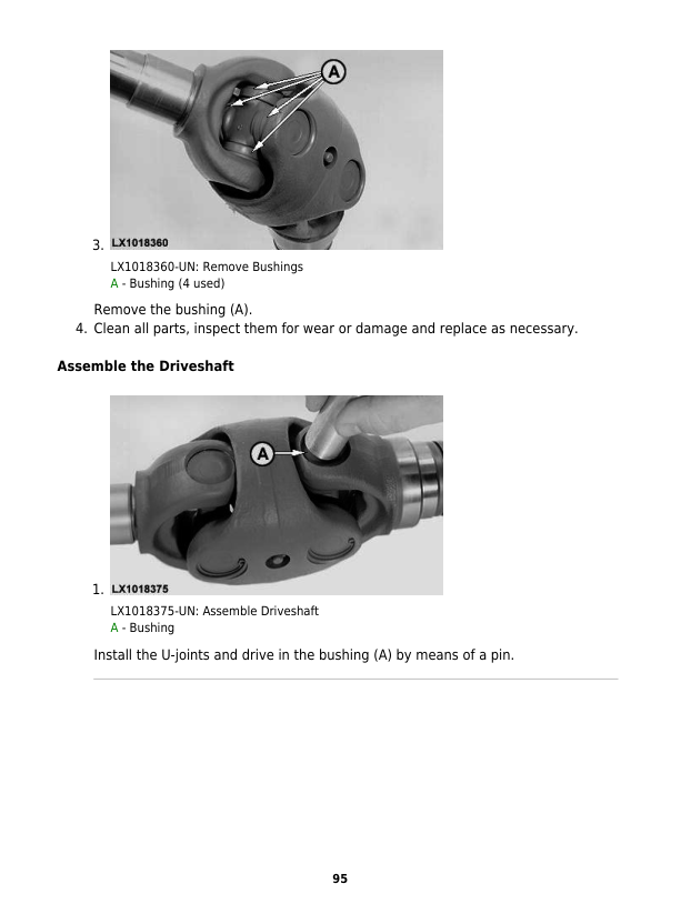 John Deere One-Piece Front-Wheel Drive Axles (725-5E and 730-5M ...